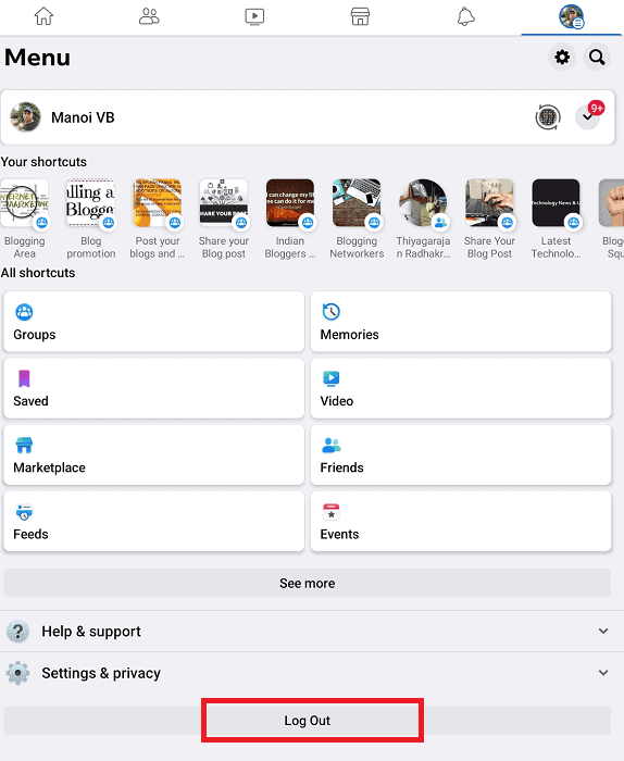 How to Sign Out of Facebook
